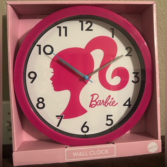 Barbie | Wall Decor | Barbie Wall Clock | Poshmark
